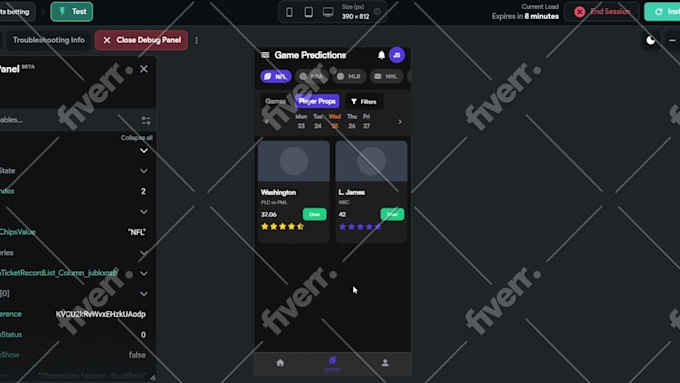 Do ui ux design, flutter mobile app development, design, flutterflow developer by Mahanoor ...